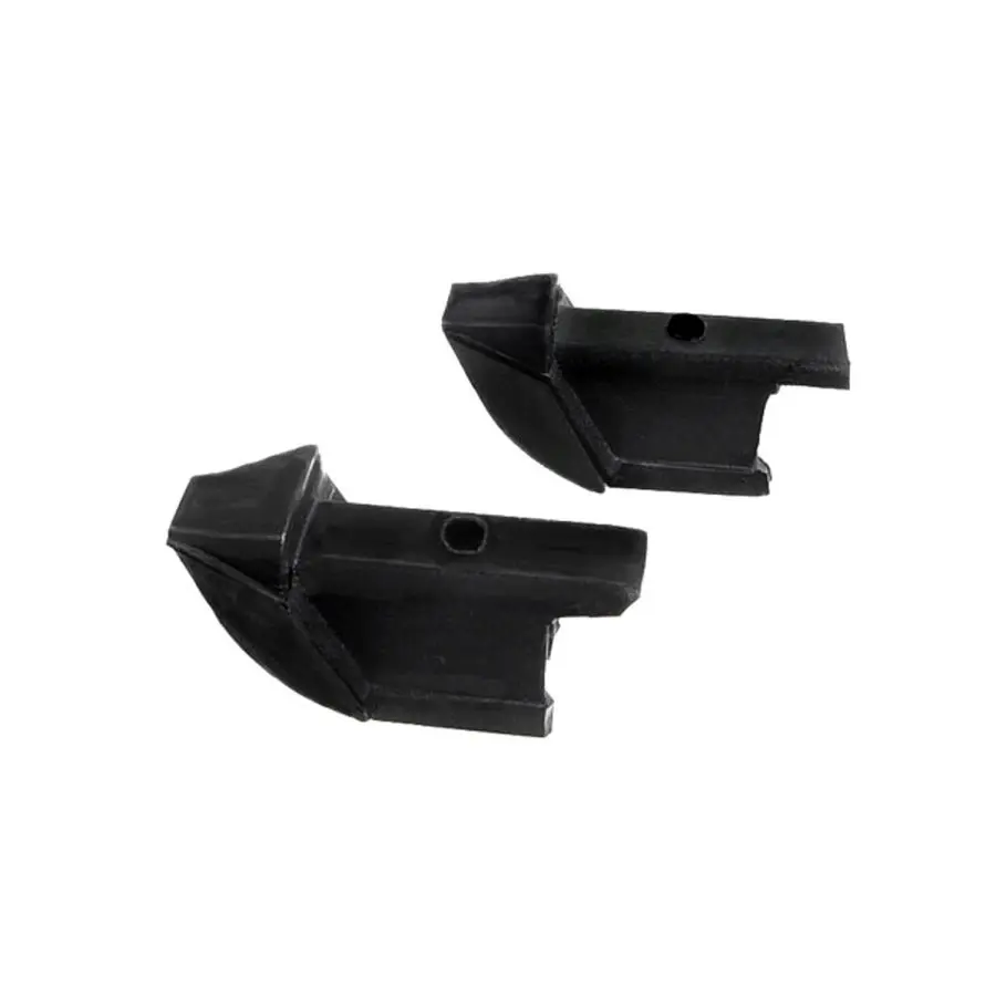 1967-1968 Chevrolet Chevy II Vent Window Bumpers, 2DR hardtop, Pair