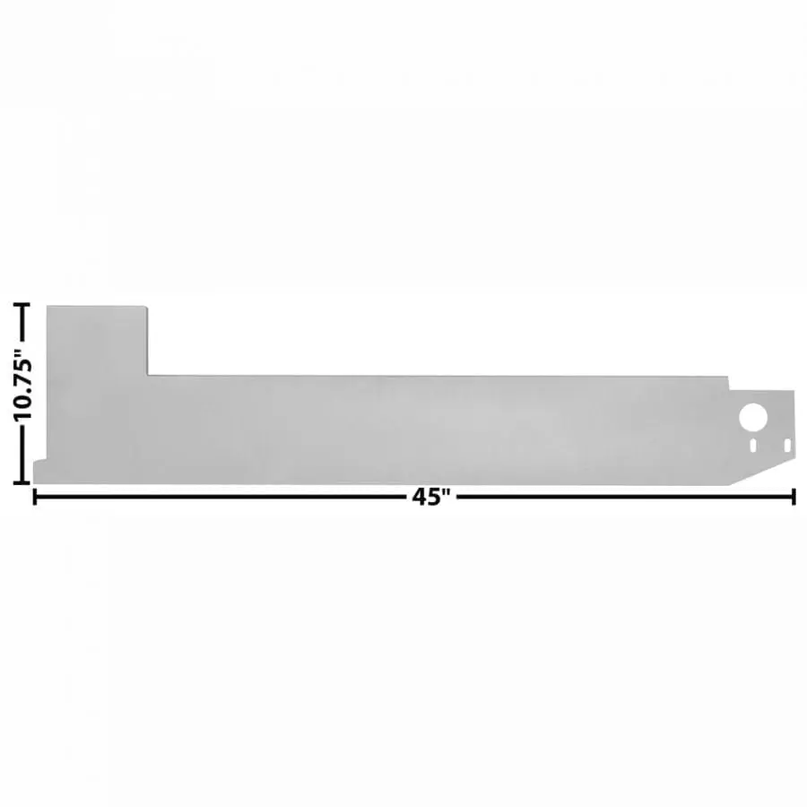 1968-1977 Ford Bronco Rocker Panel Inner Pass Side