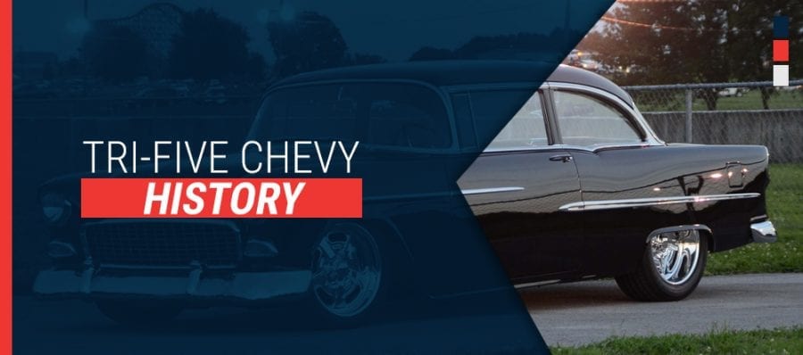 The History of the Tri-Five Chevy Car | Bel Air, Nomad, 210 & 150