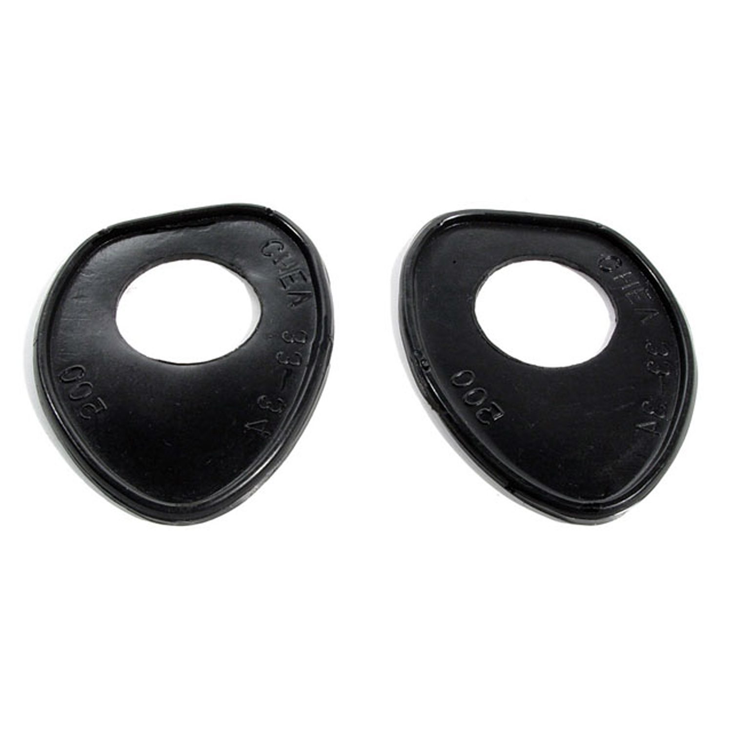 1933-1934 Chevrolet Eagle Windshield Post Pads, Roadster, Pair
