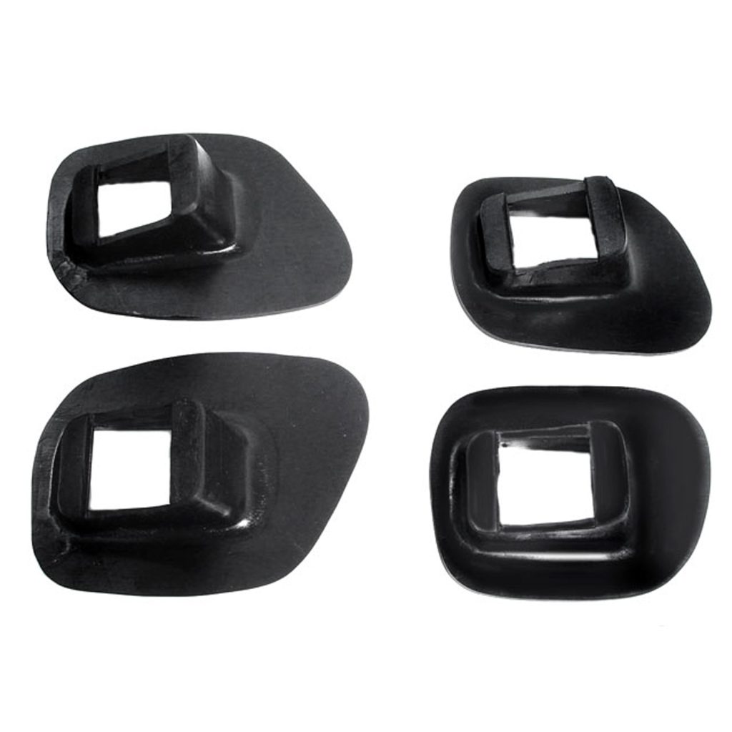 1935-1936 Auburn Front and Rear Bumper Arm Grommets, Speedster, 4pc Set
