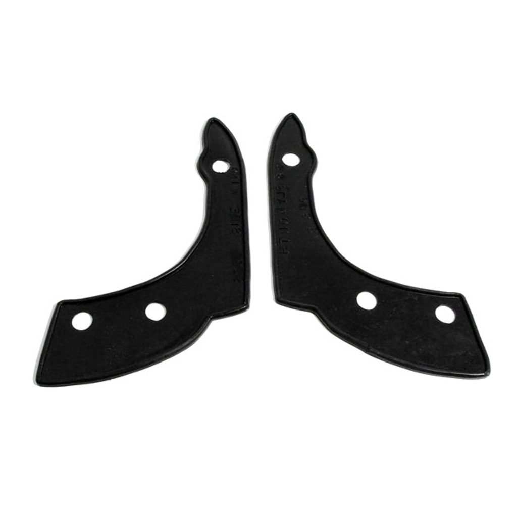 1937-1938 Plymouth Business Side Wing Window Pads, Pair