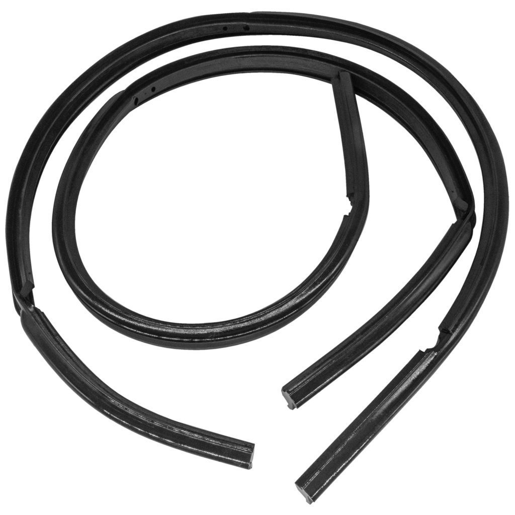 1938-1939 Lincoln Zephyr Rear Vent Window Seals, 4DR Sedan, DrivPair
