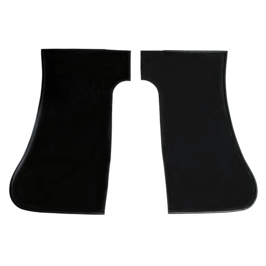 1938-1941 Graham Gravel Shields, Flat w/o metal backing plates, Pair