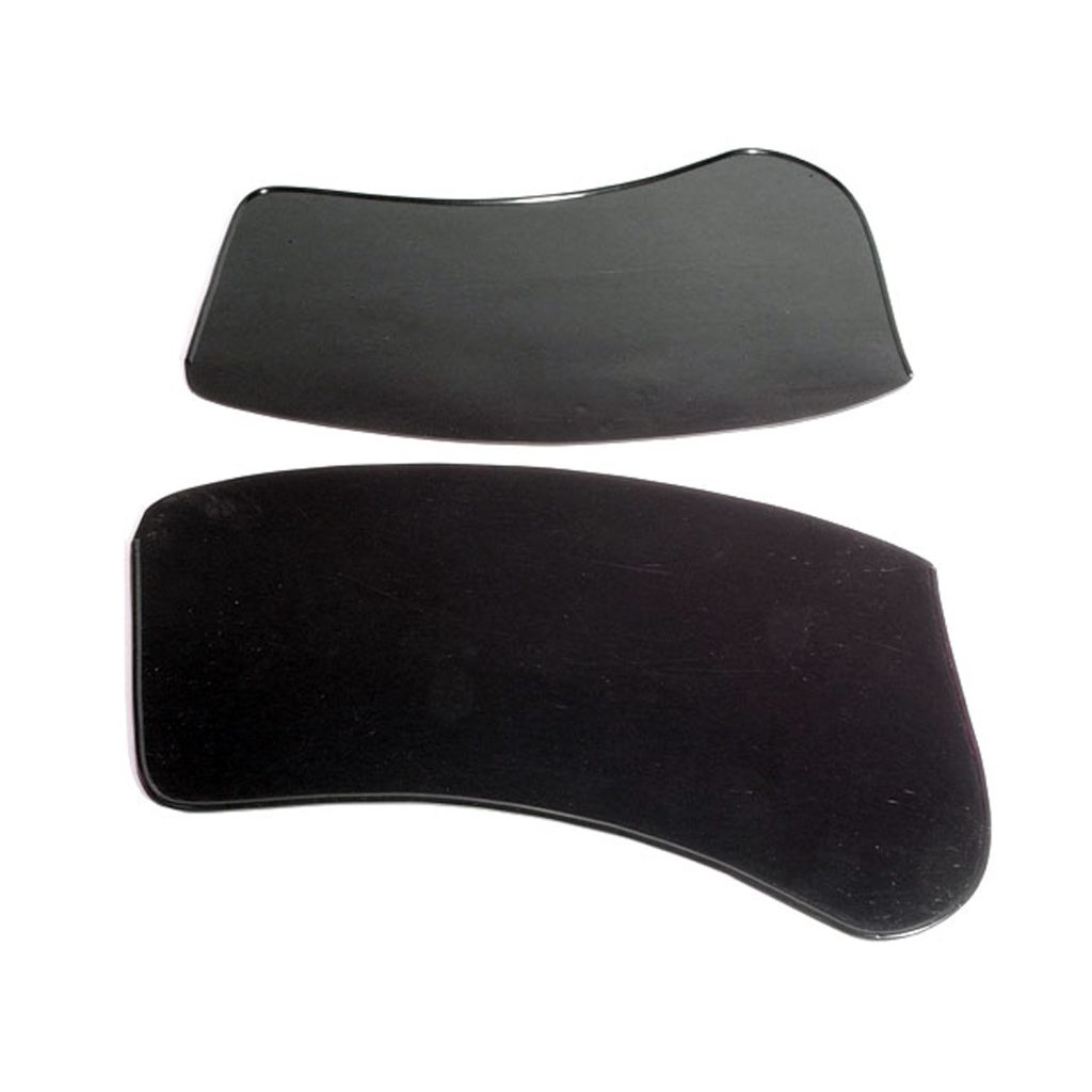 1939-1940 Cadillac Series 60 Special Gravel Shields, Flat w/o metal ...