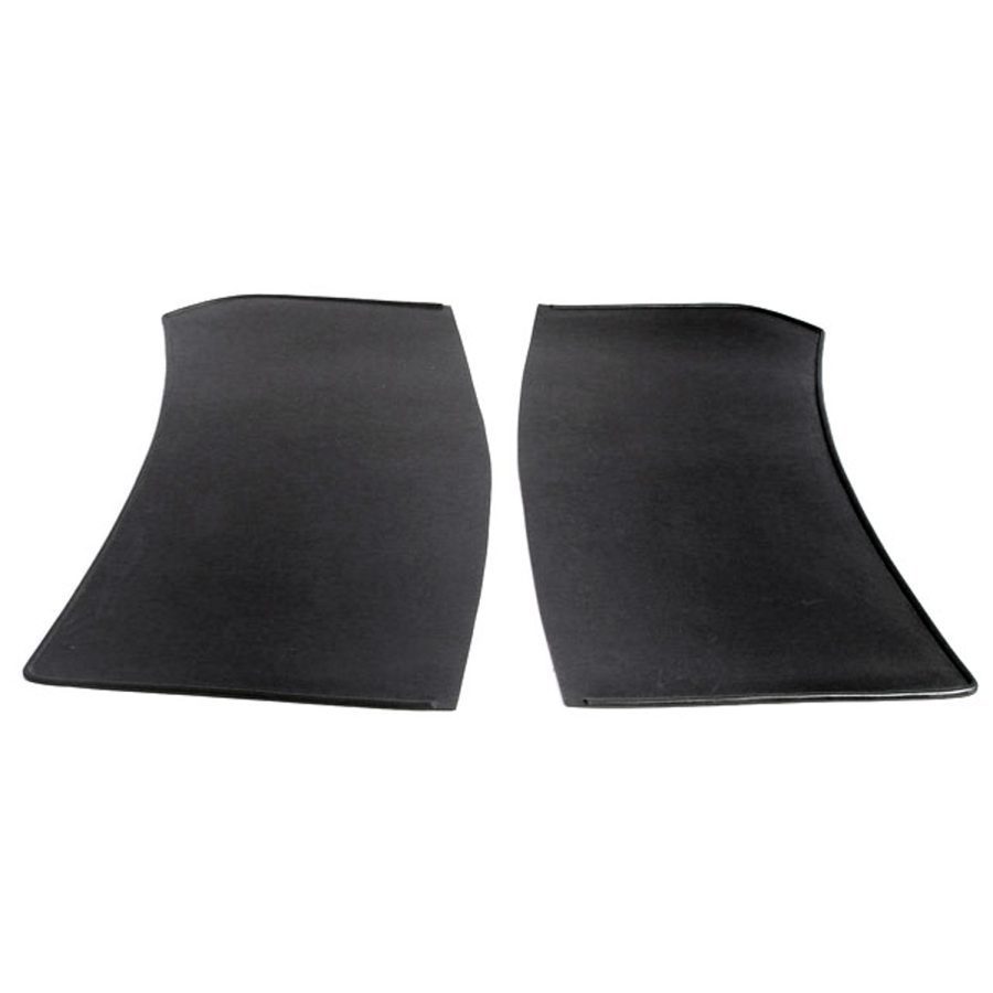 1940-1941 Lincoln Continental Gravel Shields, Flat w/o metal backing plates