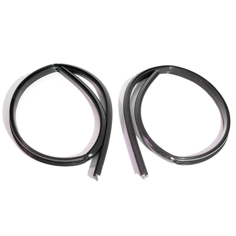 1940-1948 Chrysler|DeSoto|Dodge|Plymouth Rear vent window seals, Pair