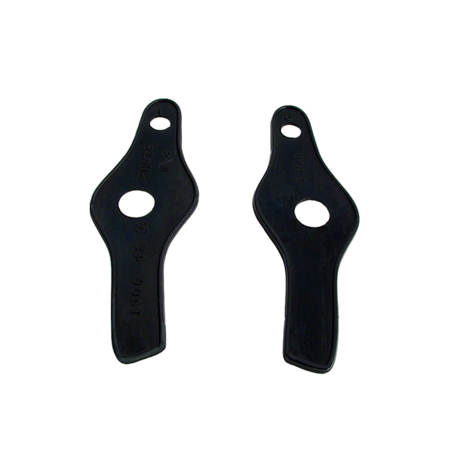1949-1956 Singer Windshield Post Pads, Pair