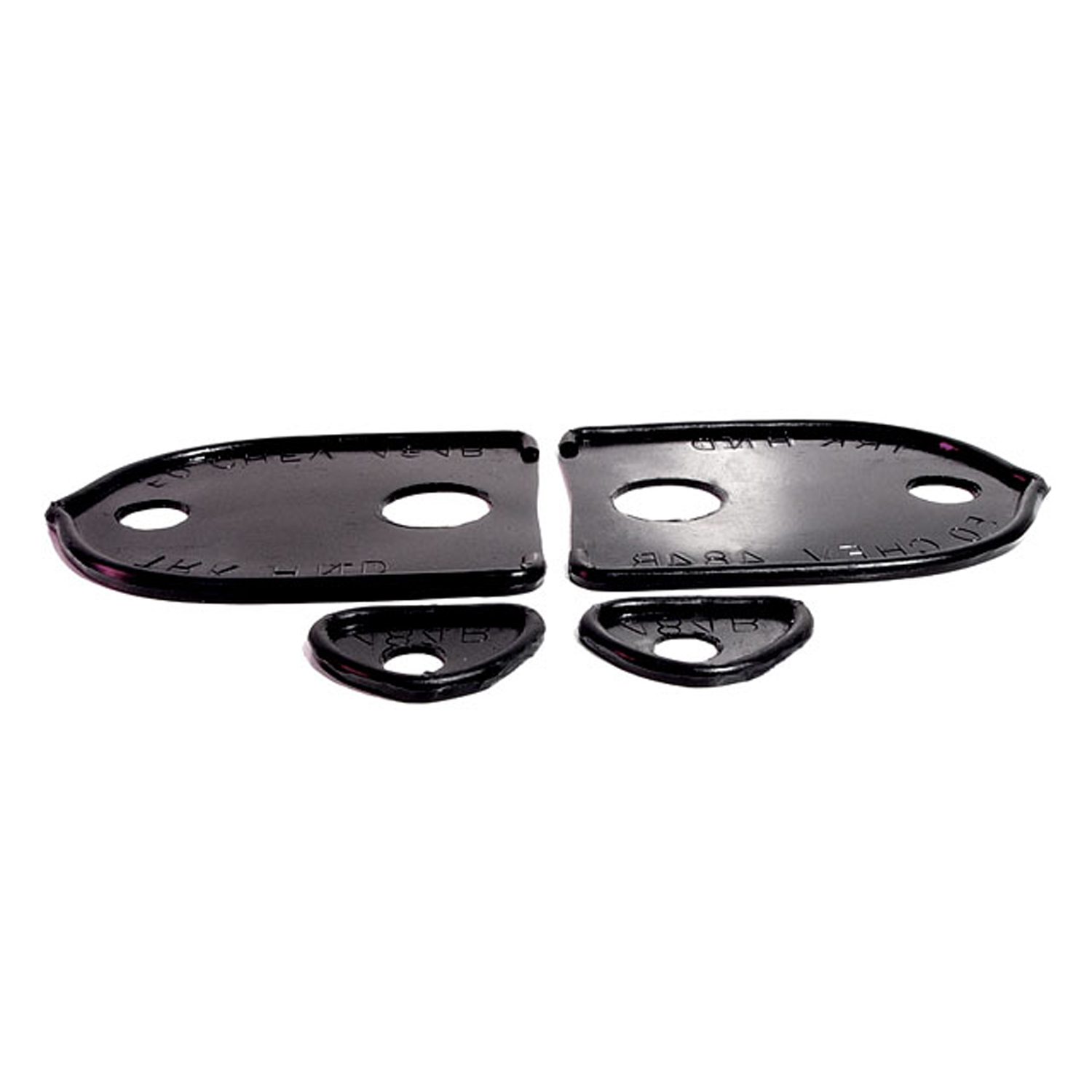 1950 Chevrolet Car Trunk Handle Pads, Driver and Passenger Side, Pair