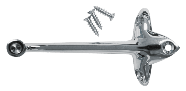 1955-1959 Chevy/GMC Pickup REAR VIEW MIRROR BRACKET (CHROME)