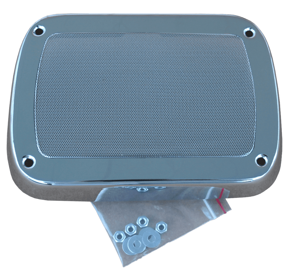 1955-1959 Chevy/GMC Pickup Radio Speaker Grille, Chrome