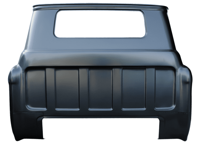 1955-1959 Chevy/GMC Pickup Rear Cab Panel, Small Window