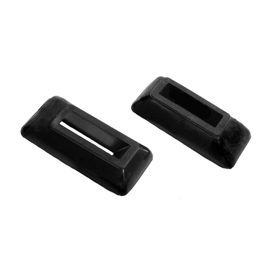 1956-1962 MG MGA Windshield Post Bases, Pair Driver and Passenger Side