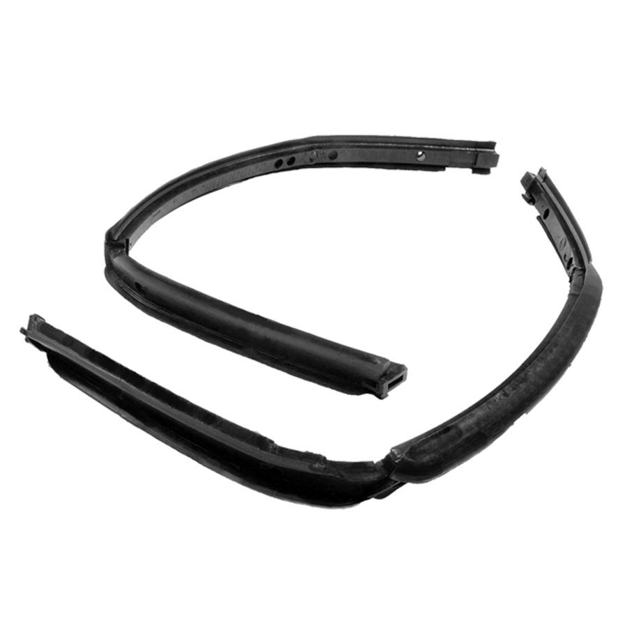 1957-1958 MG ZB Front Vent Window Seals, Driver and Passenger Side, Pair