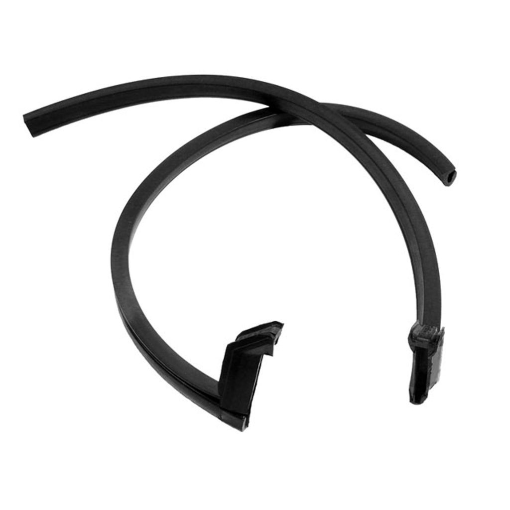 1957-1959 Chrysler|DeSoto|Dodge|Plymouth Rear Roll-Up Window Seals, Pair