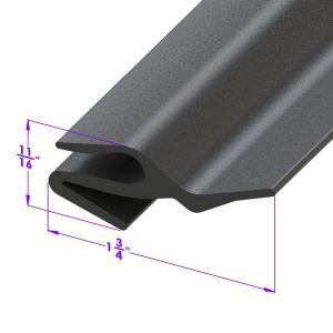 1962-1967 Chevrolet Chevy II Rear Bumper to Body Gravel Guard, Sold by ...