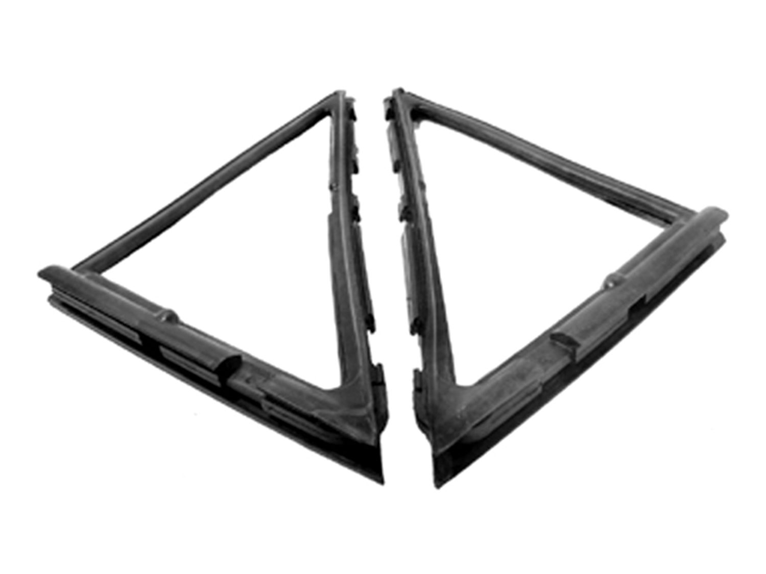 1963-1966 Dodge|Plymouth Barracuda|Dart Vent Window Seals, 2DR Hardtop ...