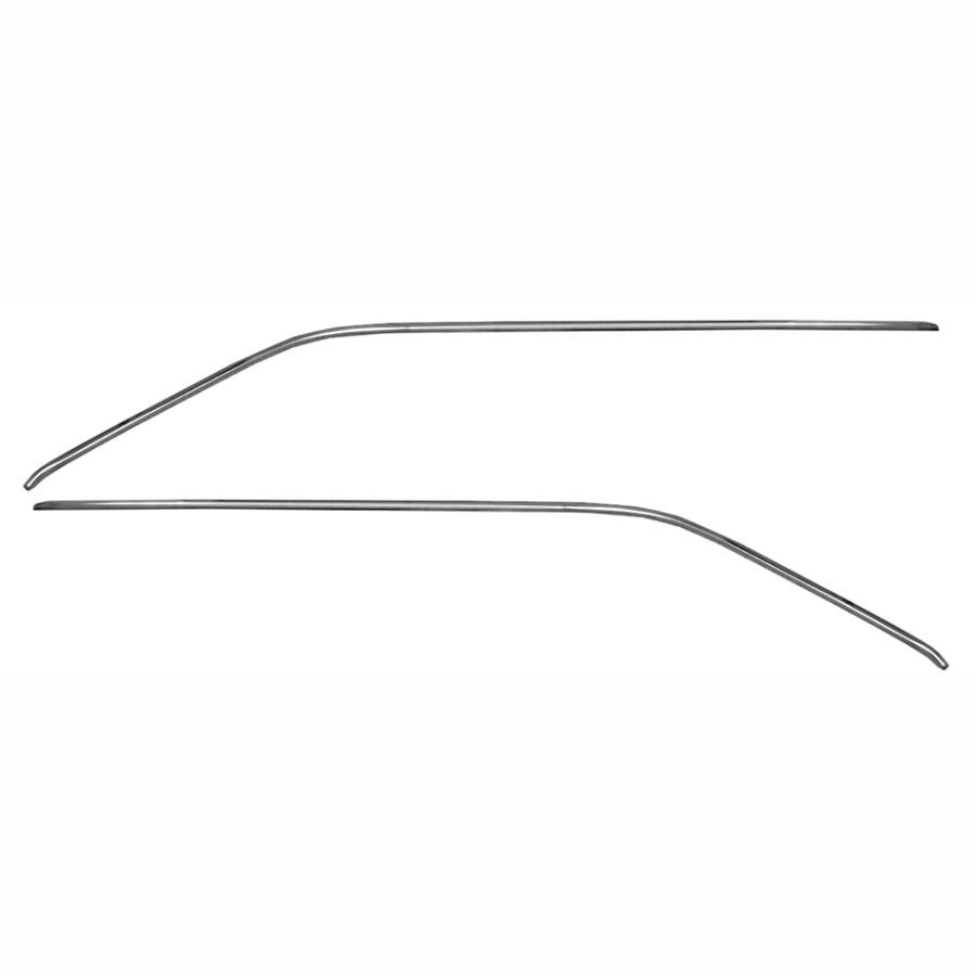 66-67 Chevy|Oldsmobile|Pontiac|Chevelle|Cutlass|GTO Mldg Drip Rail 2pc/Set