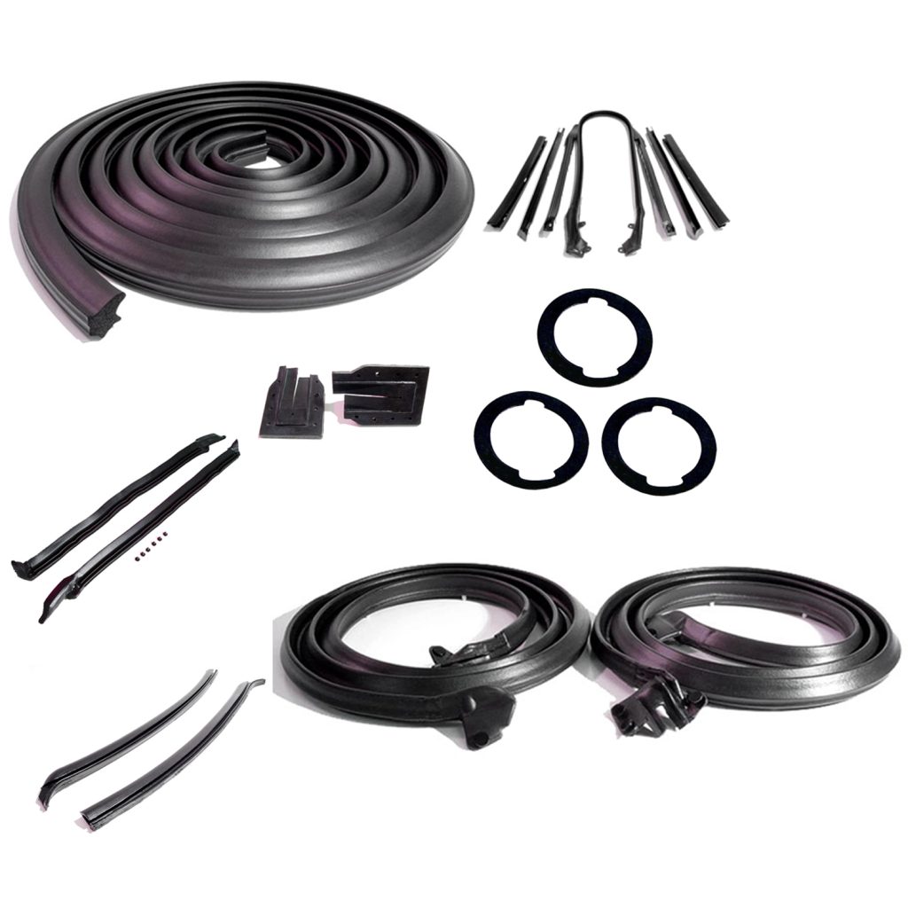 1966-1967 Pontiac GTO|LeMans Windshield SealMaster kit, Convertible