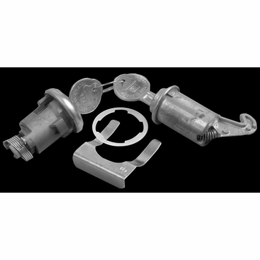 66-68 Chevy|Chevelle|Corvair Lock Kit Trunk and Glovebox Original