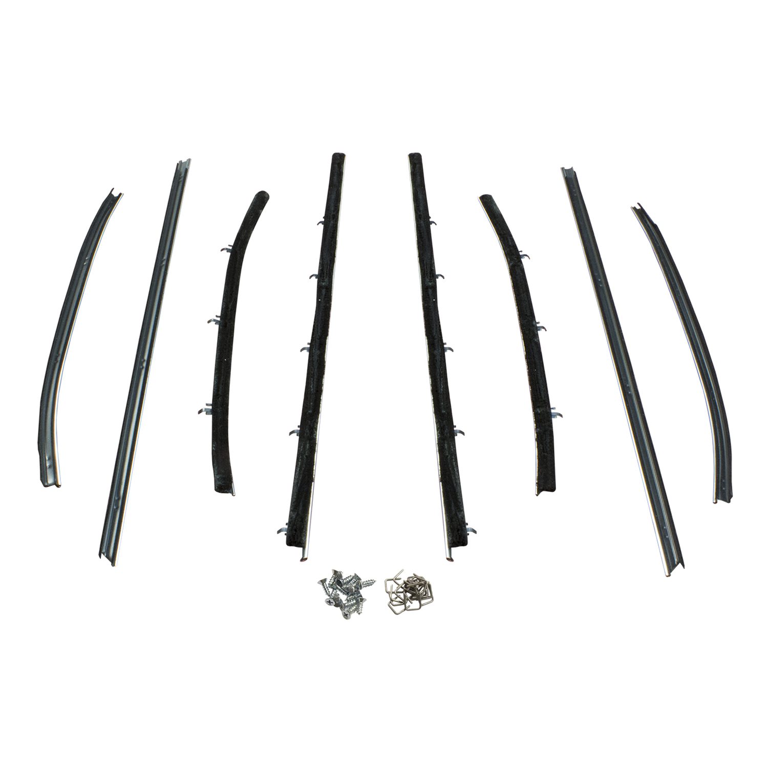 1969 Chevrolet Chevelle Window sweeper Kit, 2DR sedan,8pc Kit