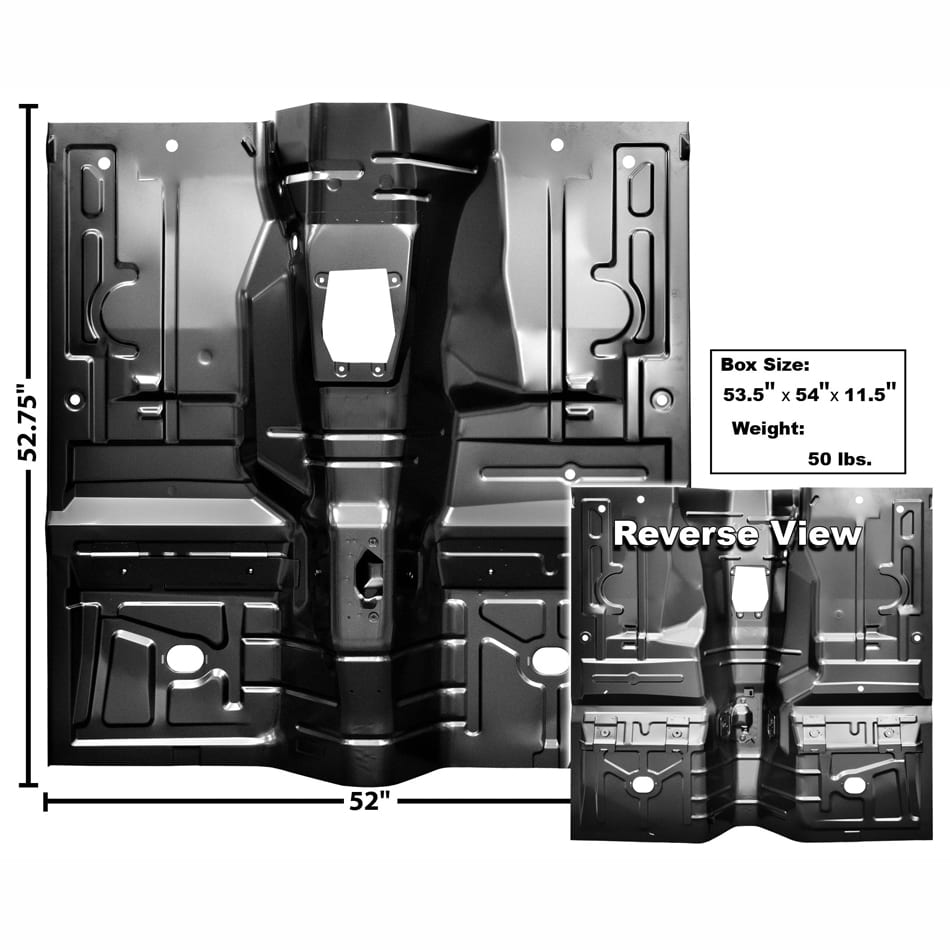 1979-1993 Ford Mustang Floor Pan Panel