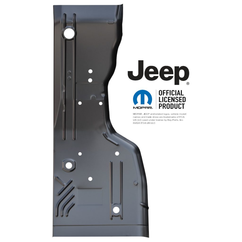 1984-2001 Jeep XJ Cherokee/Wagoneer 1/2 Floor Dr Side