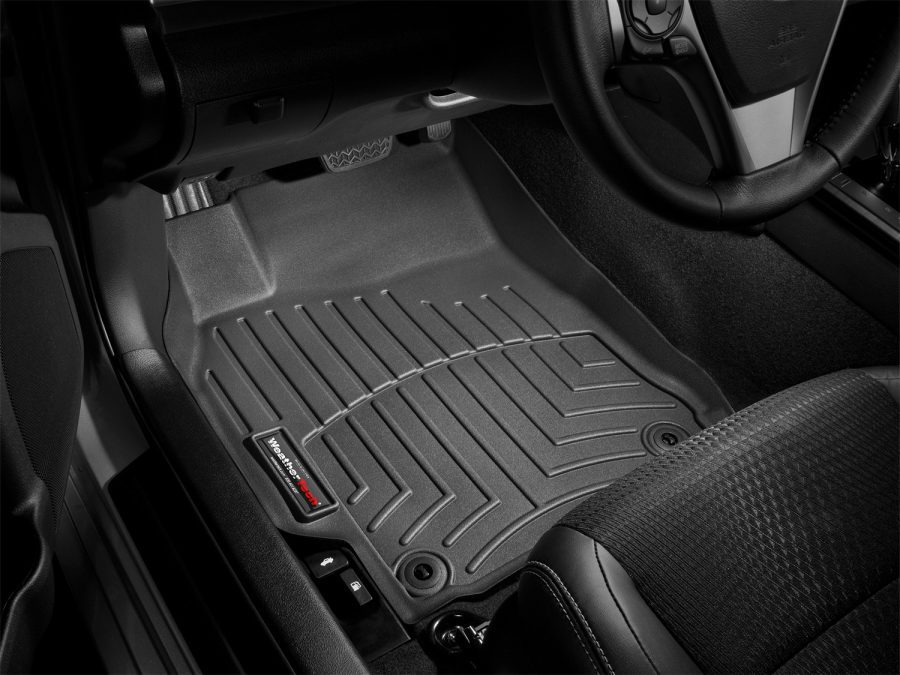WeatherTech Front and Rear All-Weather Floor Mats-Black- W36-W423