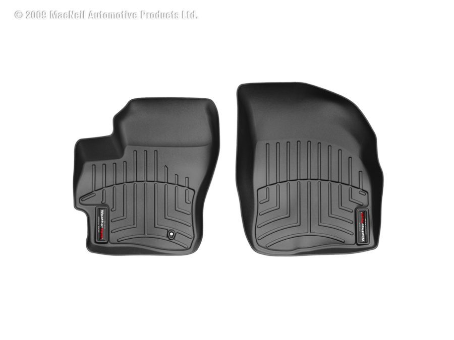 WeatherTech Front and Rear All-Weather Floor Mats-Black- W36-W523