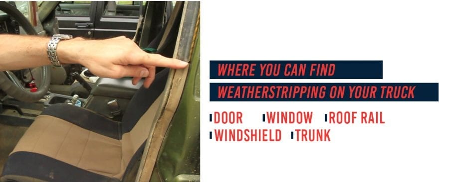 Your Guide to Automotive Weatherstripping & Seals with Diagrams