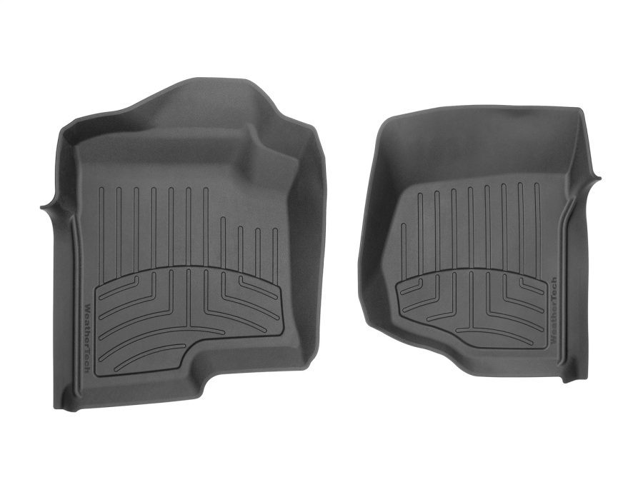 WeatherTech Front and Rear All-Weather Floor Mats-Black- W36-W1349