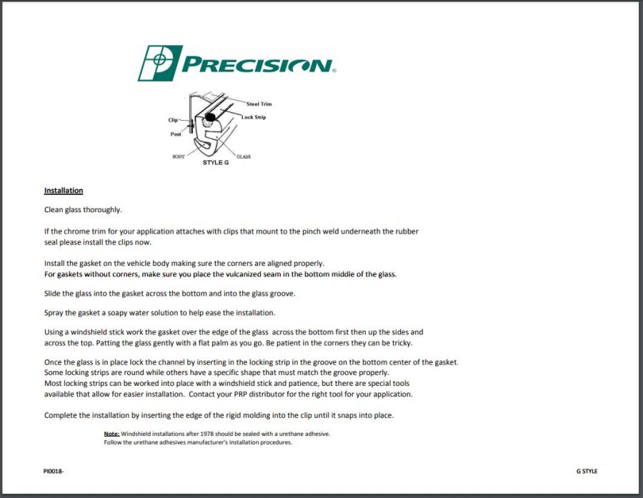 1967-1969 Plymouth Barracuda 2 Dr Coupe (Notchback) Rear Window ...