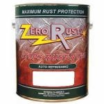 Zero Rust Paint, Rust Preventative Flat White Gallon